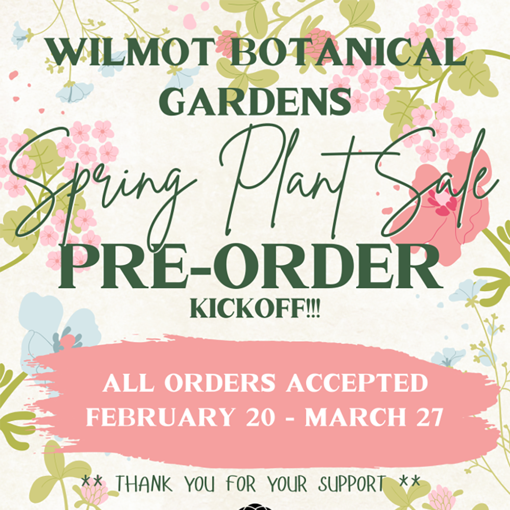 Wilmot Botanical Gardens spring plant sale – UF At Work